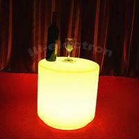 China Modern PE Plastic Glow Up Chair Water Resistant For Outdoor for sale