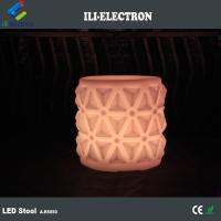 China Funny Plastic LED Glow Furniture , LED Light Up Chairs For Kindergarten for sale