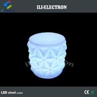 China Funny Plastic LED Glow Furniture , LED Light Up Chairs For Kindergarten for sale