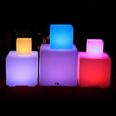 China club party used plastic led cube light for sale
