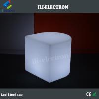 China shining rechargeable plastic led light up chairs for sale