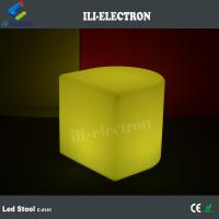 China shining rechargeable plastic led light up chairs for sale