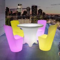 China Customized LED Glow Furniture 16 Colors Changing For Commercial for sale