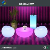China Commercial used plastic led bar stools for sale