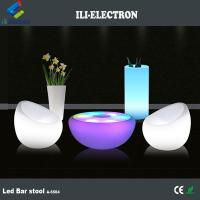China PE plastic rechargeable battery bar chairs for sale