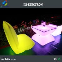 China Outdoor waterproof rechargeable illuminated led furniture for sale