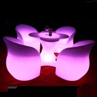 China rechargeable led chair/bar chair nightclub ktv use table for sale
