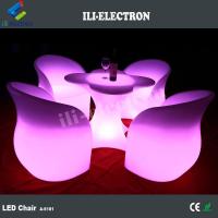 China rechargeable led chair/bar chair nightclub ktv use table for sale