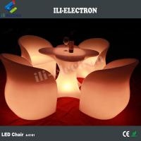 China rechargeable led chair/bar chair nightclub ktv use table for sale