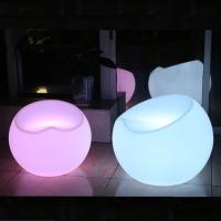China plastic LED bar chair glow stool for sale
