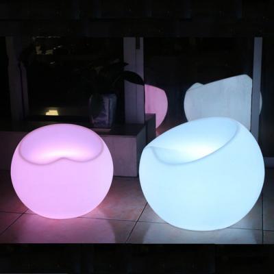 China plastic LED bar chair glow stool for sale