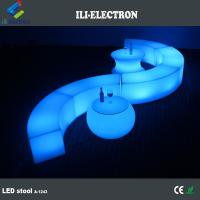 China cheap plastic led furniture /plastic led furniture light/led bar stools for sale