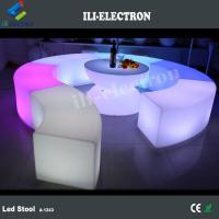 China cheap plastic led furniture /plastic led furniture light/led bar stools for sale