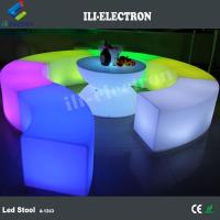 China cheap plastic led furniture /plastic led furniture light/led bar stools for sale