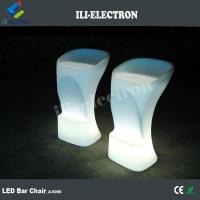 China 50*48*90cm Illuminated comfortable led bar chair/ Light up Cocktail Chair/illuminated Led Bar Chair for sale