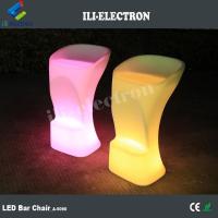 China 50*48*90cm Illuminated comfortable led bar chair/ Light up Cocktail Chair/illuminated Led Bar Chair for sale