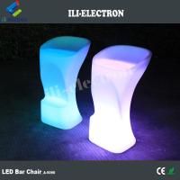 China 50*48*90cm Illuminated comfortable led bar chair/ Light up Cocktail Chair/illuminated Led Bar Chair for sale