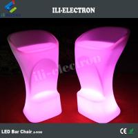 China 50*48*90cm Illuminated comfortable led bar chair/ Light up Cocktail Chair/illuminated Led Bar Chair for sale