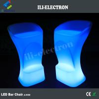 China 50*48*90cm Illuminated comfortable led bar chair/ Light up Cocktail Chair/illuminated Led Bar Chair for sale
