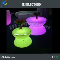China Illuminated multicolor change outdoor led light coffee table for sale