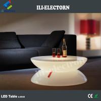 China Illuminated multicolor change outdoor led light coffee table for sale