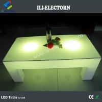 China RGB remote control square led glowing table for nightclub /party patio/ KTV/ lobby for sale