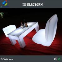 China RGB remote control square led glowing table for nightclub /party patio/ KTV/ lobby for sale