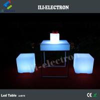 China RGB colorful mordern design illuminated led table for night club for sale