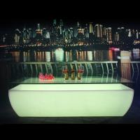 China Color Changing Rechargeable plastic LED light up bar table for sale