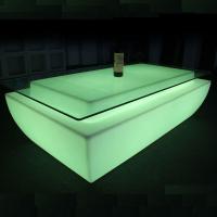 China Color Changing Rechargeable plastic LED light up bar table for sale