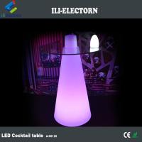 China high top RGB lighting bar furniture led cocktail table for sale