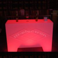 China Color Changing Plastic Led Portable Bar Table Infarad Remote control for sale