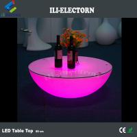China Show Light Up Furniture RGB LED Coffee Table For Supermarket for sale