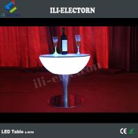 China Show Light Up Furniture RGB LED Coffee Table For Supermarket for sale