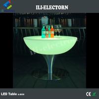 China Show Light Up Furniture RGB LED Coffee Table For Supermarket for sale