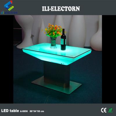 China colorful led bar furniture glowing table lighting coffee table for sale
