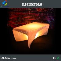 China Illuminated Modern LED Glow Furniture , Interactive LED Lounge Table for sale