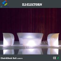 China Illuminated Modern LED Glow Furniture , Interactive LED Lounge Table for sale