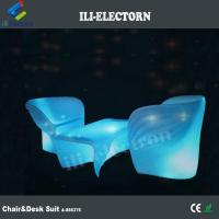 China Illuminated Modern LED Glow Furniture , Interactive LED Lounge Table for sale