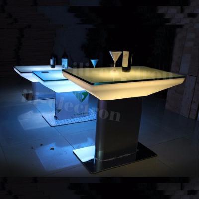 China LED party rechargeable led coffee table for sale