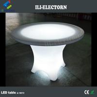 China electronic poker table led bar furniture glowing table LED furniture table for sale