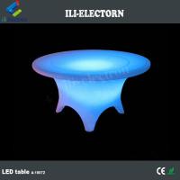 China electronic poker table led bar furniture glowing table LED furniture table for sale