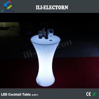 China IP 65 PE plastic Garden RGB led illuminated cocktail bar table for Party and event for sale