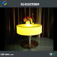 China Plastic LED Light Cocktail Table , Light Up Bar Table 16 Colors Changing OEM for sale