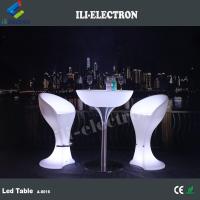 China Glowing nightclub furniture illuminated led bar table for sale