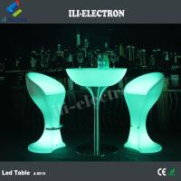 China Glowing nightclub furniture illuminated led bar table for sale