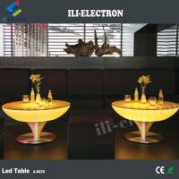 China Factory Cheap Price Bar Furniture LED Illuminated Bar Table for sale