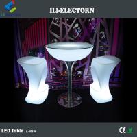 China Factory Cheap Price Bar Furniture LED Illuminated Bar Table for sale