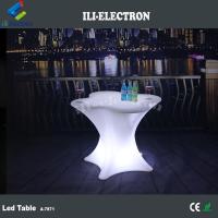 China Portable Plastic LED Cocktail Table Light For Outdoor Events for sale