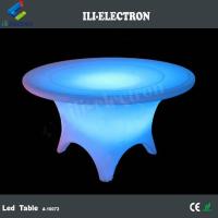 China ILI lighting furniture LED Round Banquet Tables for sale